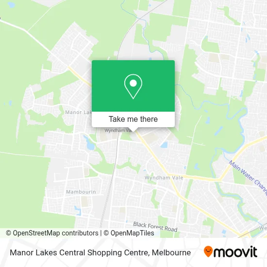 How to Get to Manor Lakes Central Shopping Centre in Wyndham Vale by ...