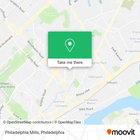 How to Get to Philadelphia Mills by Bus, Train or Light Rail?