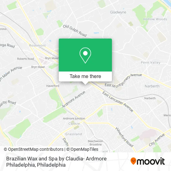 How to Get to Brazilian Wax and Spa by Claudia- Ardmore Philadelphia by ...