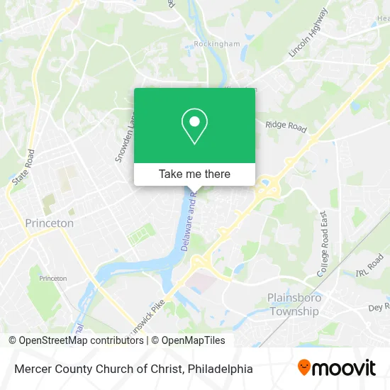 ¿Cómo llegar a Mercer County Church of Christ en Philadelphia en ...