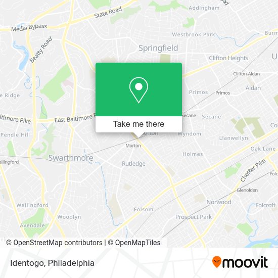 ¿Cómo llegar a Identogo en Morton en autobús, tren o tren ligero?