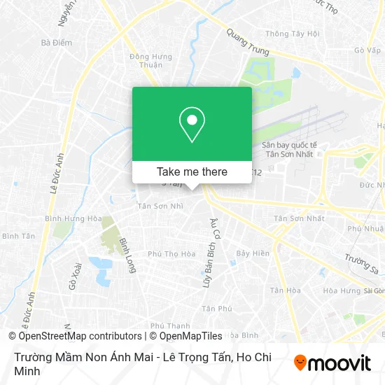 How to Get to Trường Mầm Non Ánh Mai - Lê Trọng Tấn in Tan Phu by Bus?