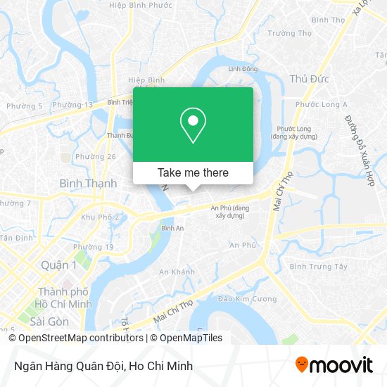 How to get to Ngân Hàng Quân Đội in Quận 2 by Bus?