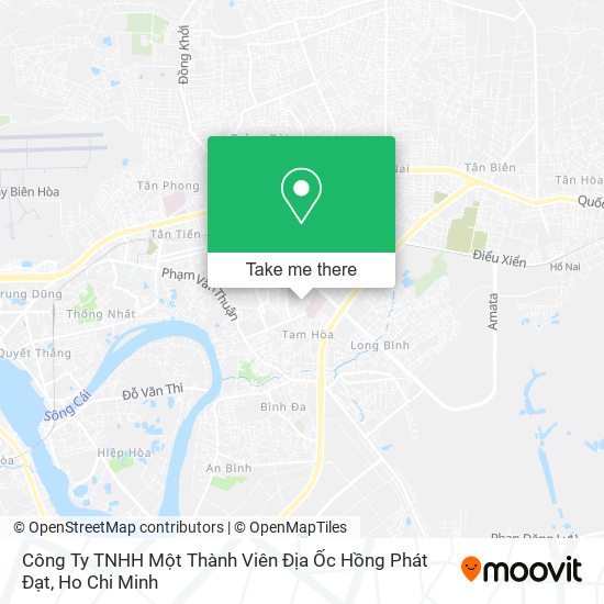 How to get to Công Ty TNHH Một Thành Viên Địa Ốc Hồng Phát Đạt in Bien ...