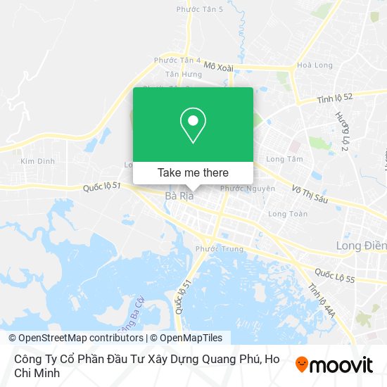 How to get to Công Ty Cổ Phần Đầu Tư Xây Dựng Quang Phú in Ho Chi Minh ...
