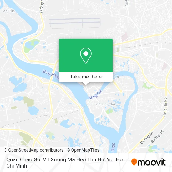 How to Get to Quán Cháo Gỏi Vịt Xương Má Heo Thu Hương in Bien Hoa by ...