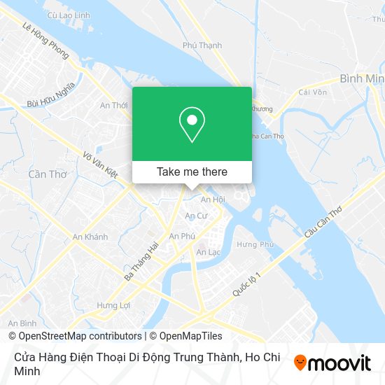 How to get to Cửa Hàng Điện Thoại Di Động Trung Thành in Ho Chi Minh by bus?