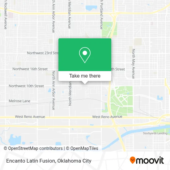 How to get to Encanto Latin Fusion with public transit?