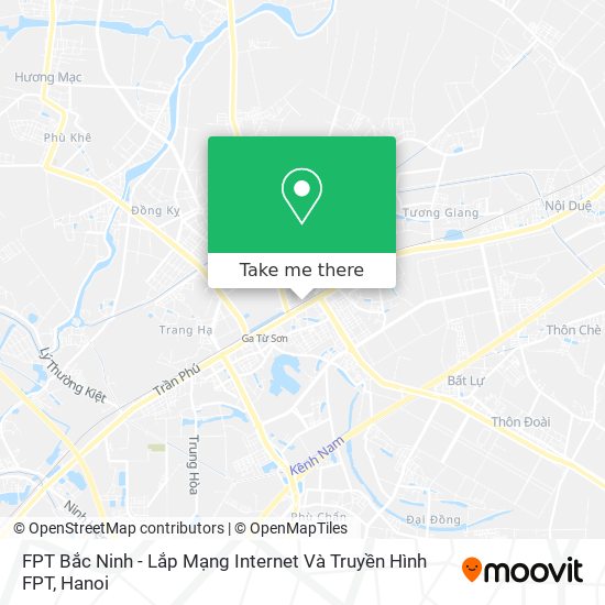 How to get to FPT Bắc Ninh - Lắp Mạng Internet Và Truyền Hình FPT in ...