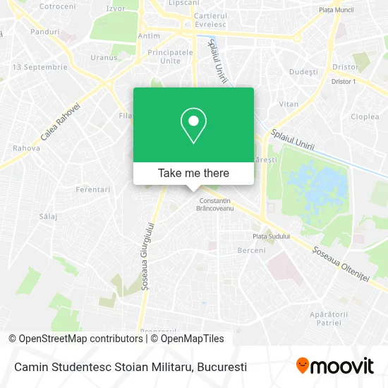 How to Get to Camin Studentesc Stoian Militaru in Bucuresti by Bus ...