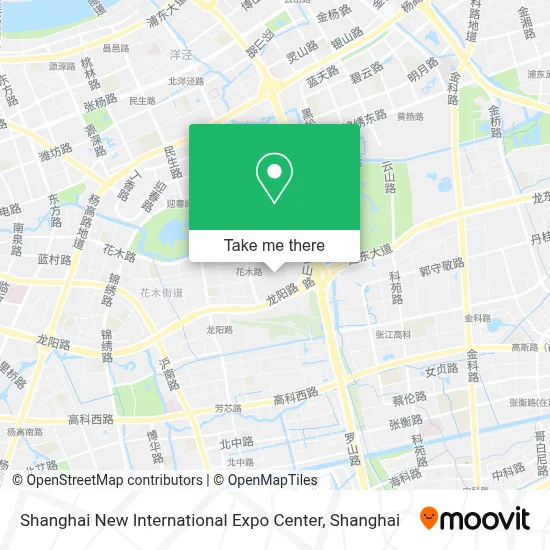 How to Get to Shanghai New International Expo Center in Hanagi by Metro ...