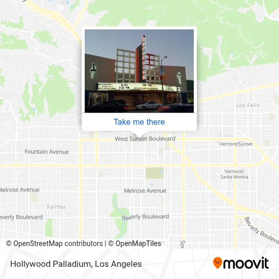 How to Get to Hollywood Palladium by Bus or Subway?