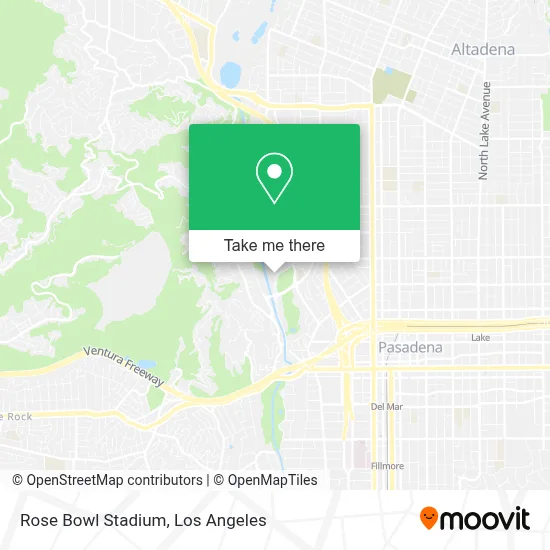 How to Get to Rose Bowl Stadium in Pasadena by Bus or Subway?
