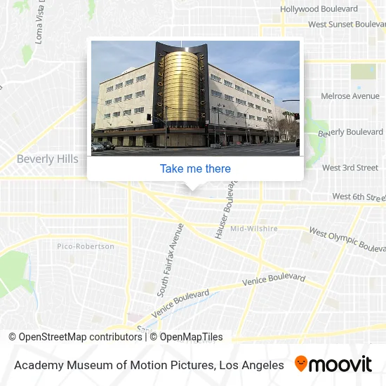 How to Get to Academy Museum of Motion Pictures in Mid-Wilshire by ...