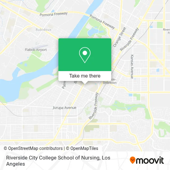 How to Get to Riverside City College School of Nursing by Bus or Train?