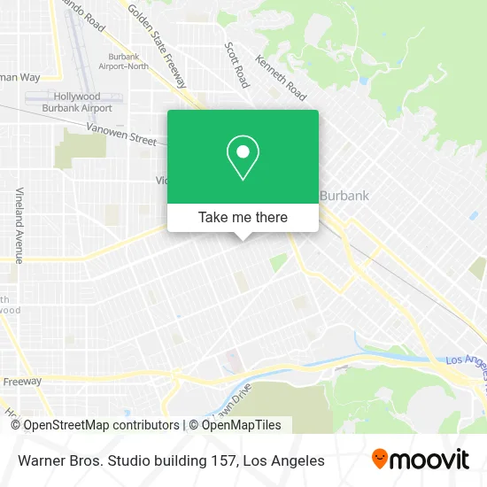 How to Get to Warner Bros. Studio building 157 in Burbank by Bus or Subway?