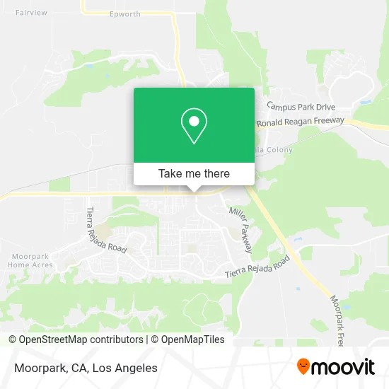 How to Get to Moorpark, CA by Bus or Train?