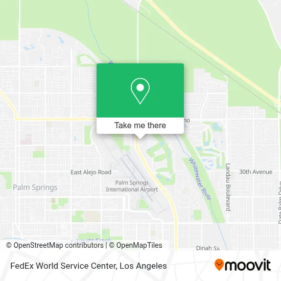 ¿Cómo llegar a Fedex World Service Center en Los Angeles en autobús?