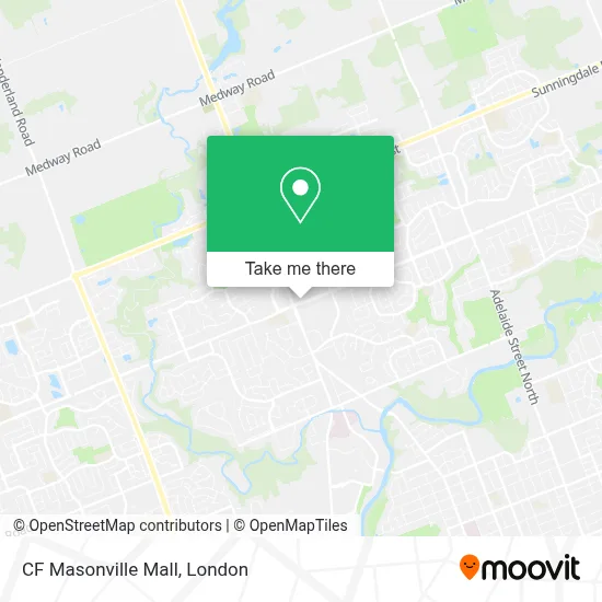 How to Get to CF Masonville Mall in London by Bus?