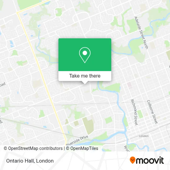 How to Get to Ontario Hall in London by Bus?