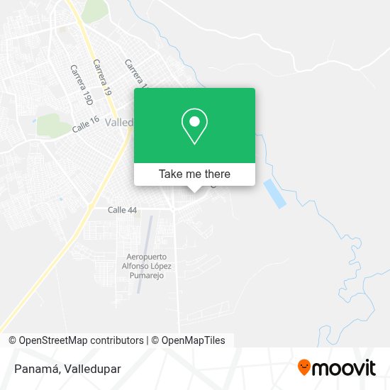 ¿Cómo llegar a Panamá en Valledupar en autobús?