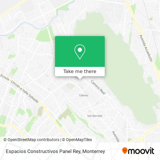 How to get to Espacios Constructivos Panel Rey in Monterrey by Bus or ...