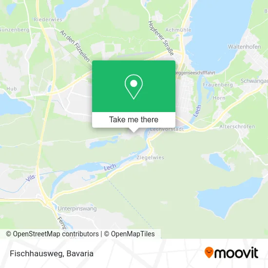 How to Get to Fischhausweg in Bavaria by Bus or Train?