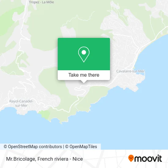 How to Get to Mr.Bricolage in French riviera - Nice by Bus?