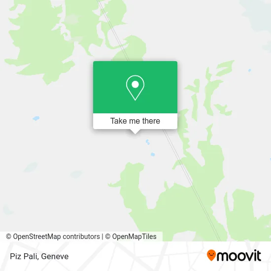 How to get to Piz Pali with public transit?