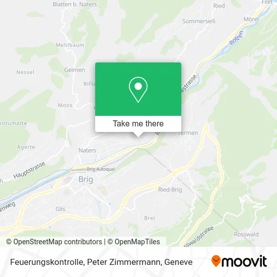 How to Get to Feuerungskontrolle, Peter Zimmermann in Geneve by Train ...