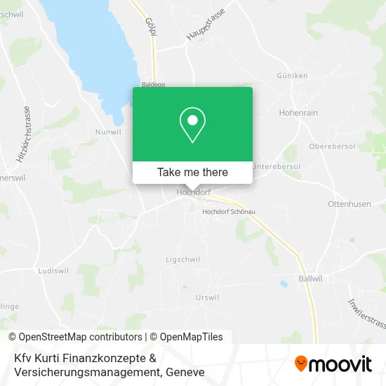 Comment aller à Kfv Kurti Finanzkonzepte & Versicherungsmanagement à ...