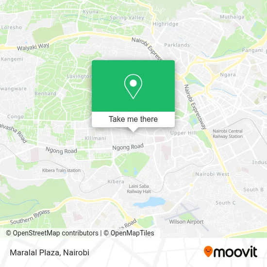 How to Get to Maralal Plaza in Parklands/Westlands by Bus?