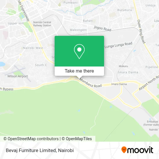 How to Get to Bevaj Furniture Limited in Embakasi by Bus?