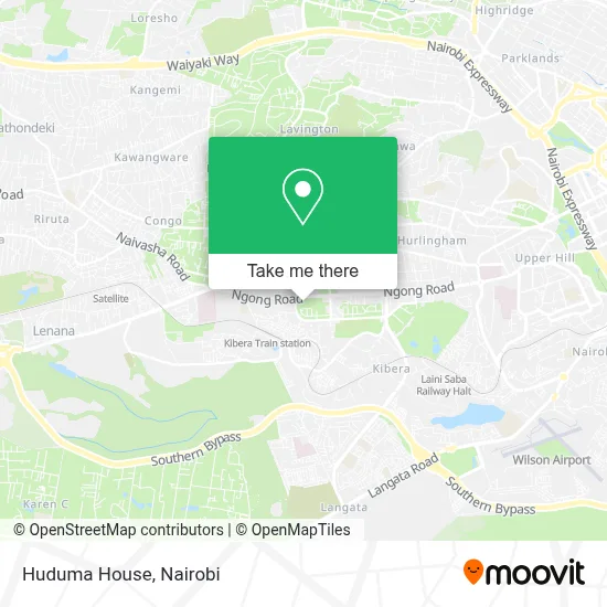How to Get to Huduma House in Parklands/Westlands by Bus?