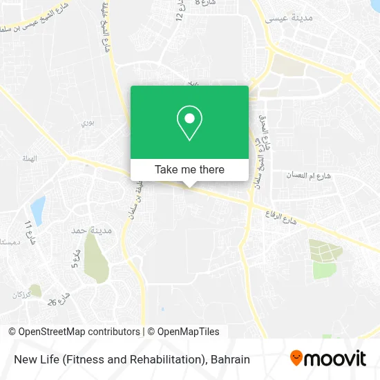 How to Get to New Life (Fitness and Rehabilitation) in Riffa by Bus?