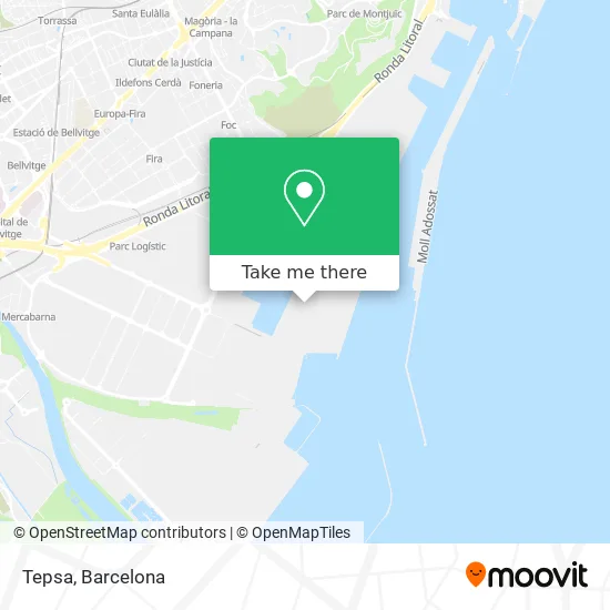 How to Get to Tepsa in Barcelona by Metro or Bus?