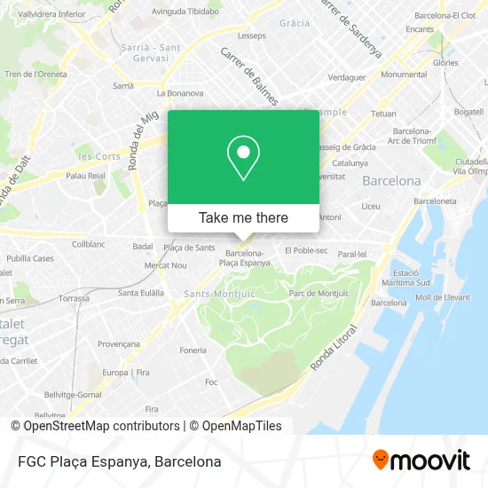 How to Get to FGC Plaça Espanya in Barcelona by Metro, Bus or Train?