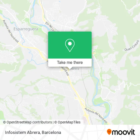 How to Get to Infosistem Abrera by Train, Bus or Funicular?
