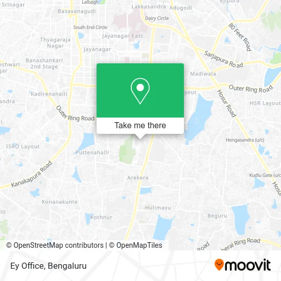 How to Get to Ey Office in Bengaluru by Bus or Metro?