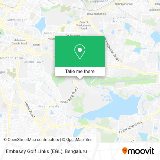 How to Get to Embassy Golf Links (EGL) in Bengaluru by Bus or Metro?