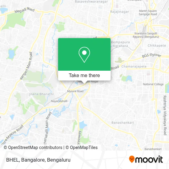 How to Get to Bhel, Bangalore in Gali Anjaneya Swamy Temple by Bus or ...