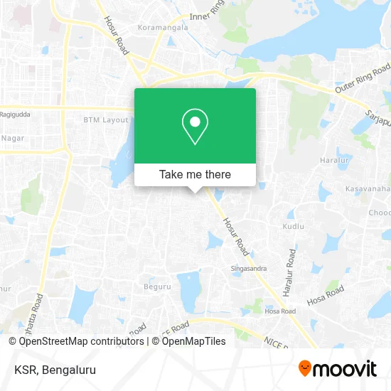 How to Get to KSR in Bengaluru by Bus or Metro?