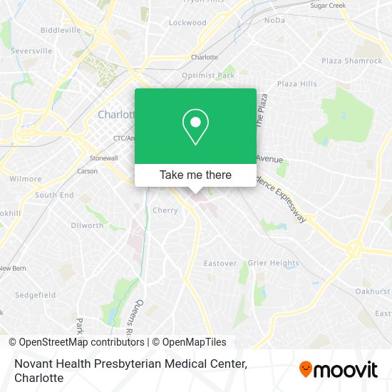How to Get to Novant Health Presbyterian Medical Center in Charlotte by ...