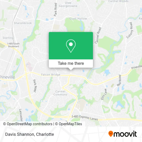 ¿Cómo llegar a Davis Shannon en Charlotte en autobús o tren ligero?