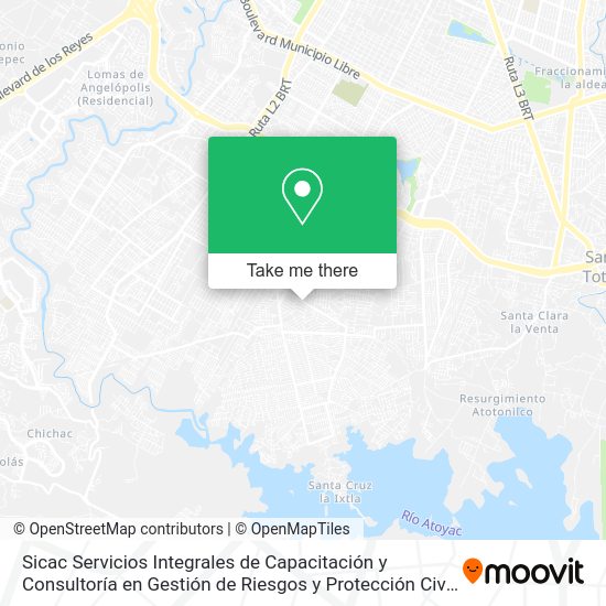 ¿Cómo llegar a Sicac Servicios Integrales de Capacitación y Consultoría en Gestión de Riesgos y ...
