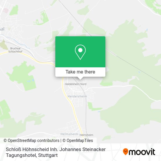 How to get to Schloß Höhnscheid Inh. Johannes Steinacker Tagungshotel ...