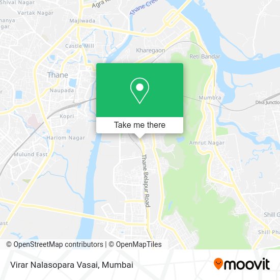 How to Get to Virar Nalasopara Vasai in Airoli by Bus or Train?