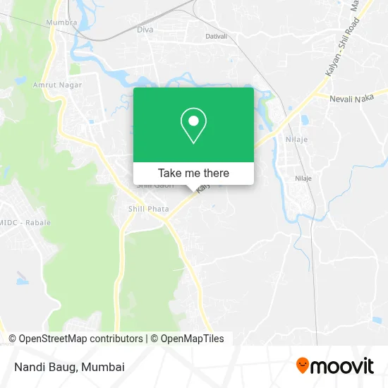 How to Get to Nandi Baug in Kalyan Rural by Bus or Train?