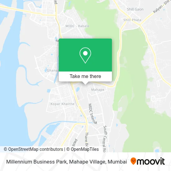 How to Get to Millennium Business Park, Mahape Village in Airoli by Bus ...