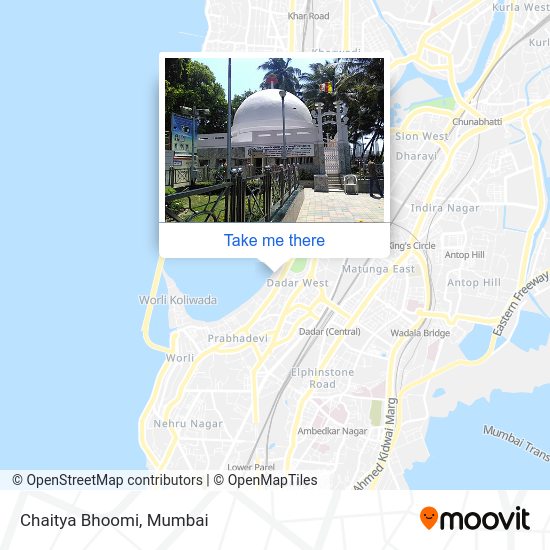 How to Get to Chaitya Bhoomi in Mahim by Bus or Train?